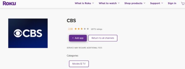 Can I Watch CBS On Roku ? - DeviceMAG