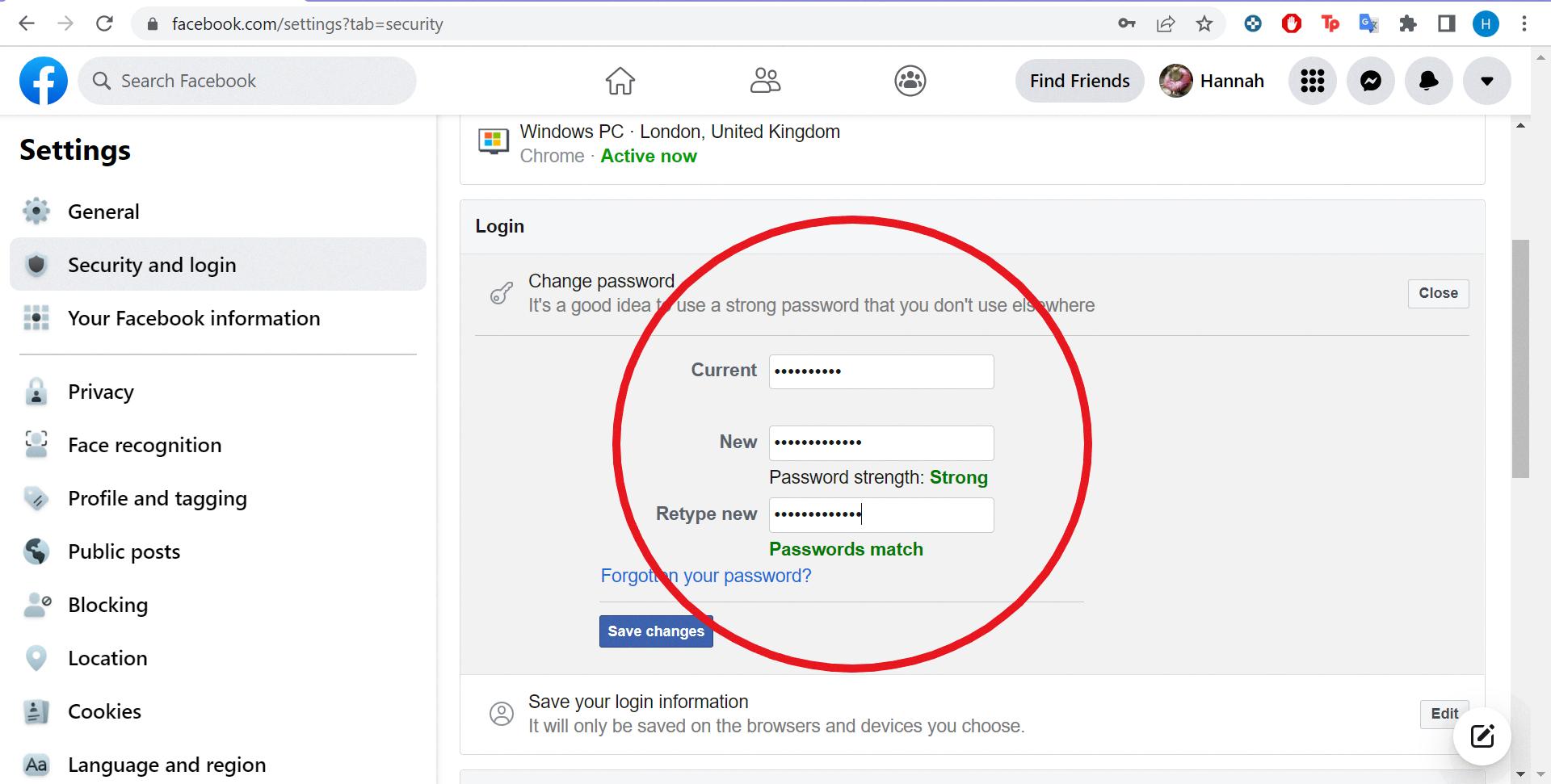 How to Change Facebook Password on iPhone - DeviceMAG