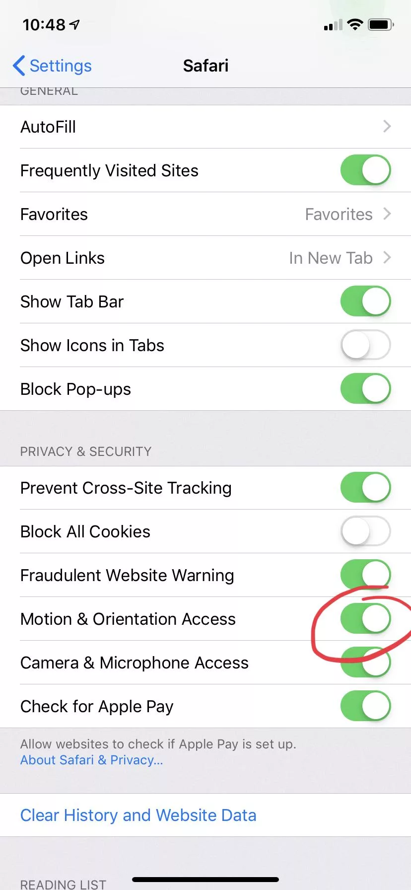 How to Enable Motion and Orientation Access on Your iPhone? - DeviceMAG