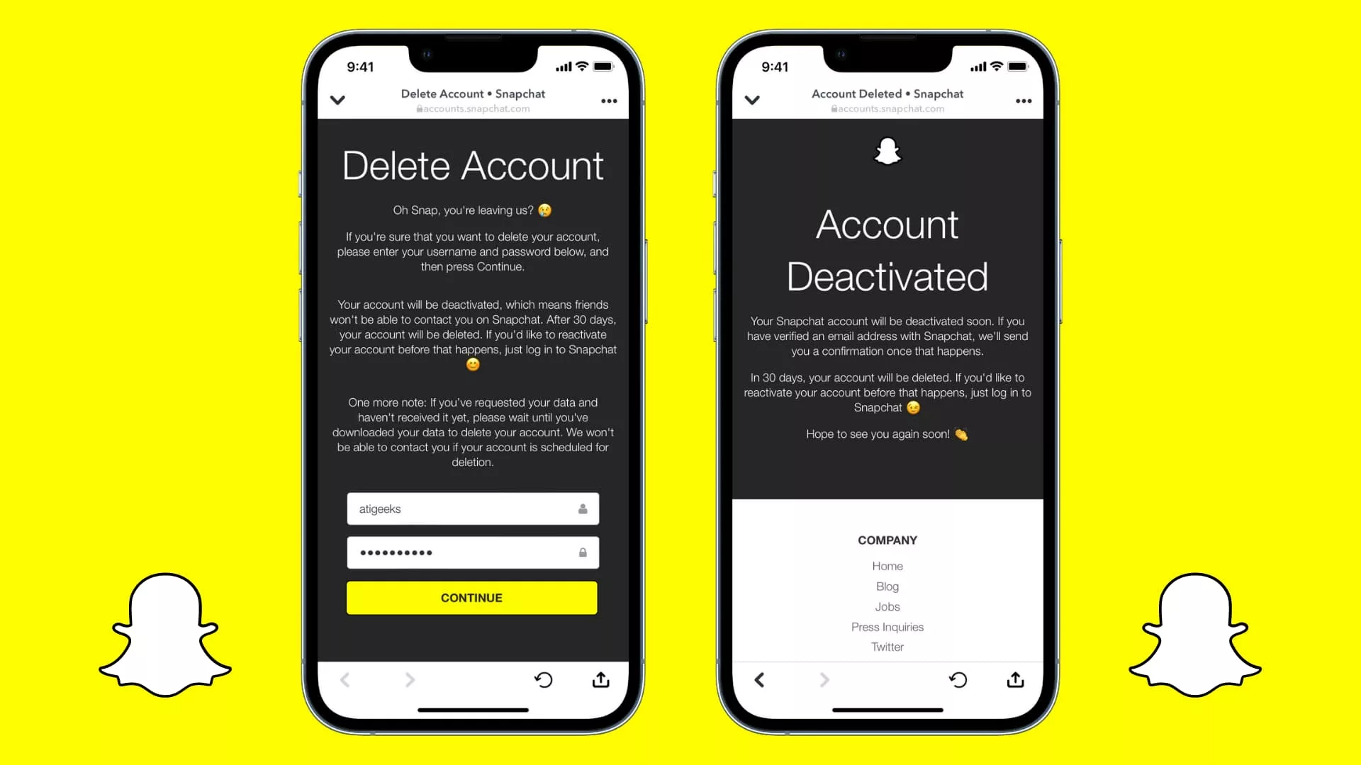 How to Temporarily Disable Your Snapchat Account? - DeviceMAG