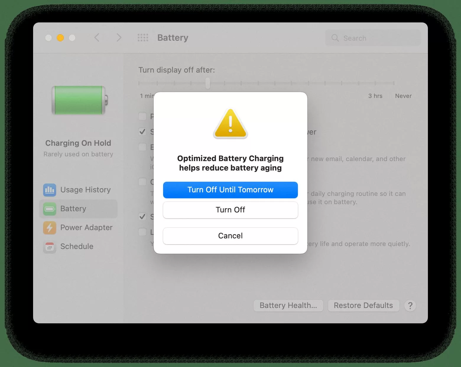 Battery and Charging on Hold: Understanding the Rarely Used on Battery ...
