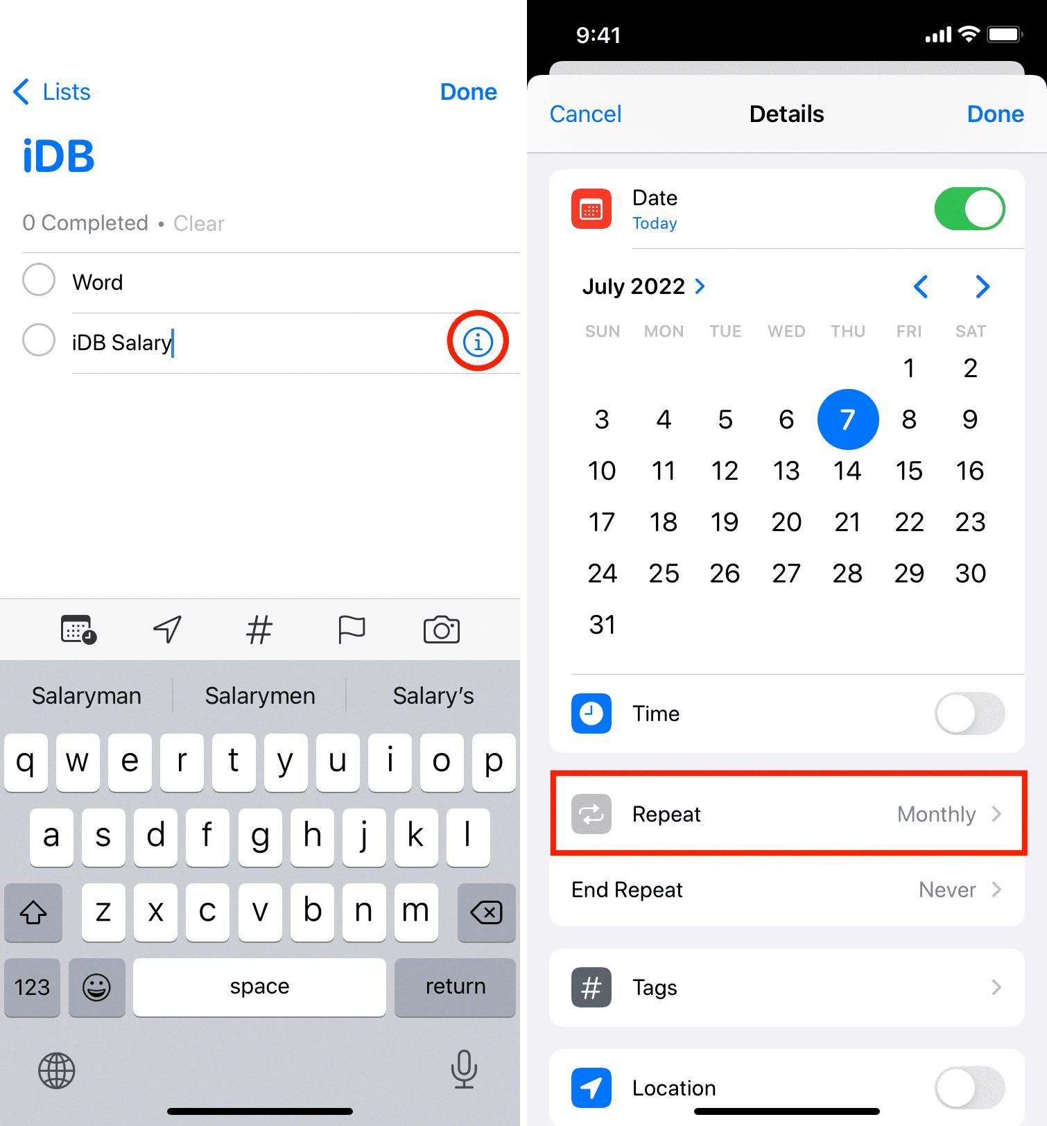 How To Set Recurring Reminders On IPhone DeviceMAG