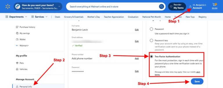 What Is Walmart 2-Step Verification? - DeviceMAG
