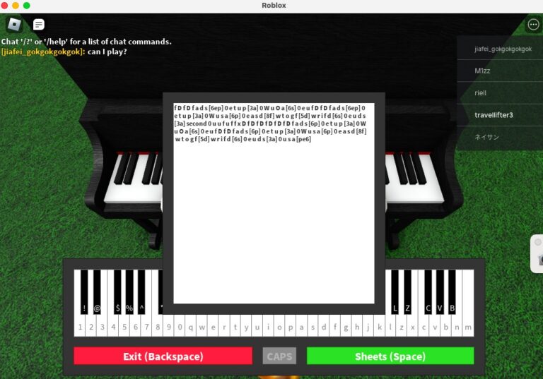 Roblox Piano Sheets: How to Play Your Favorite Songs - DeviceMAG